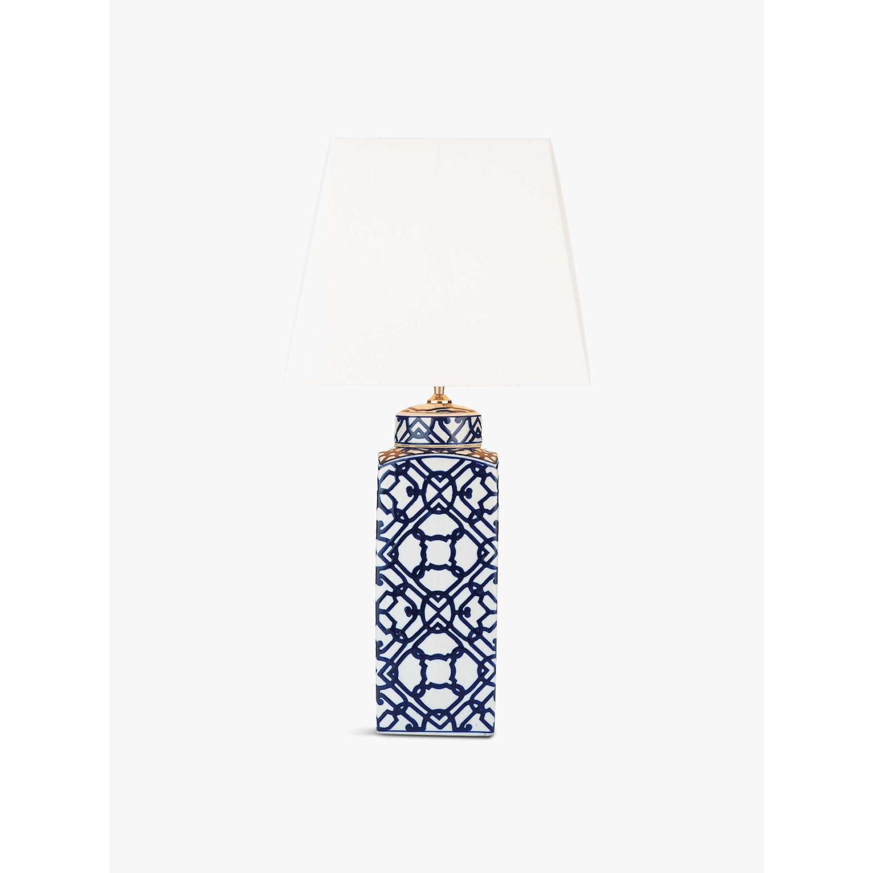 Dar Lighting Mystic Table Lamp Base Blue by Fenwick | uFurnish.com