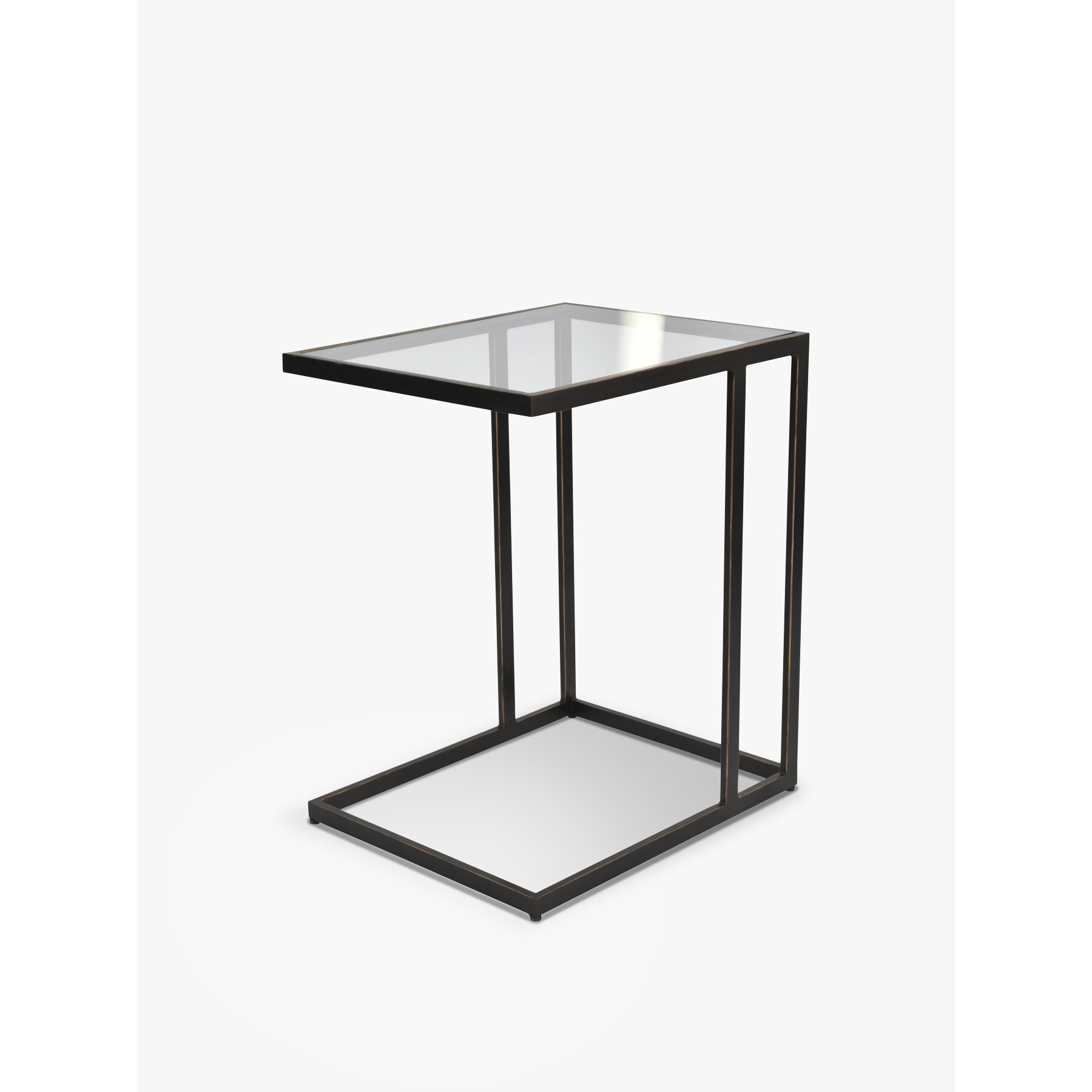Libra Interiors Mondrian Floating Side Table Bronze by Fenwick ...