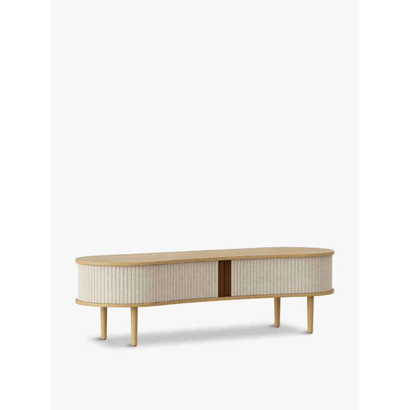 Umage Audacious Oak TV Bench Sand by Fenwick | ufurnish.com