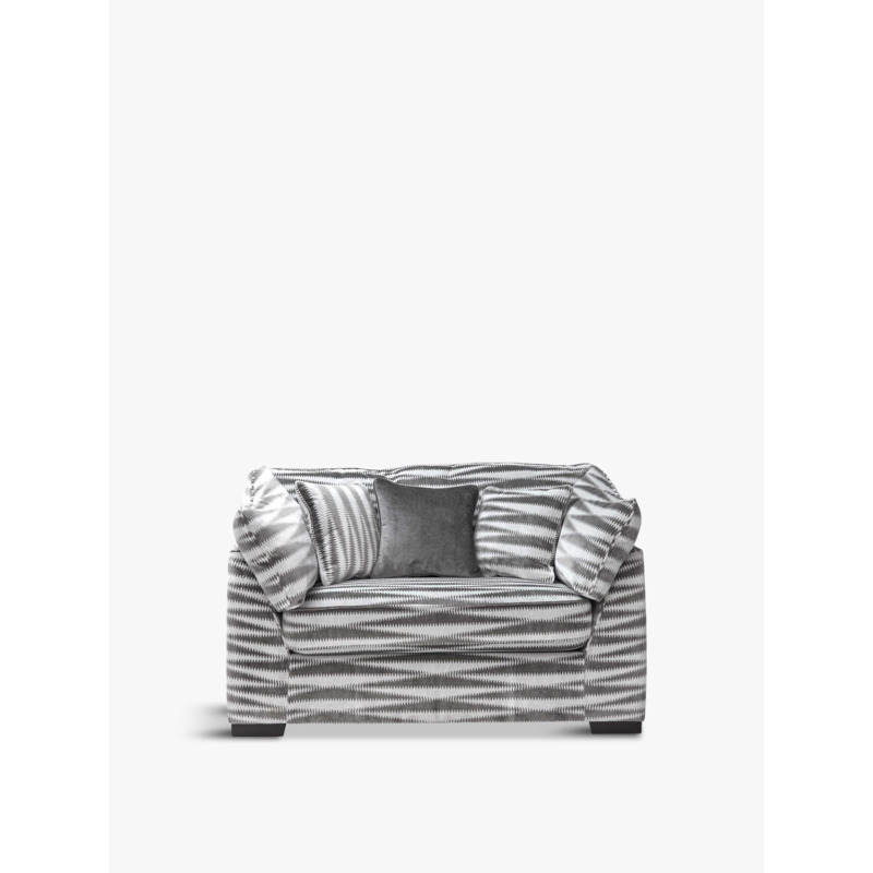 Barker and Stonehouse Borelly Snuggle Chair Grey by Fenwick | ufurnish.com