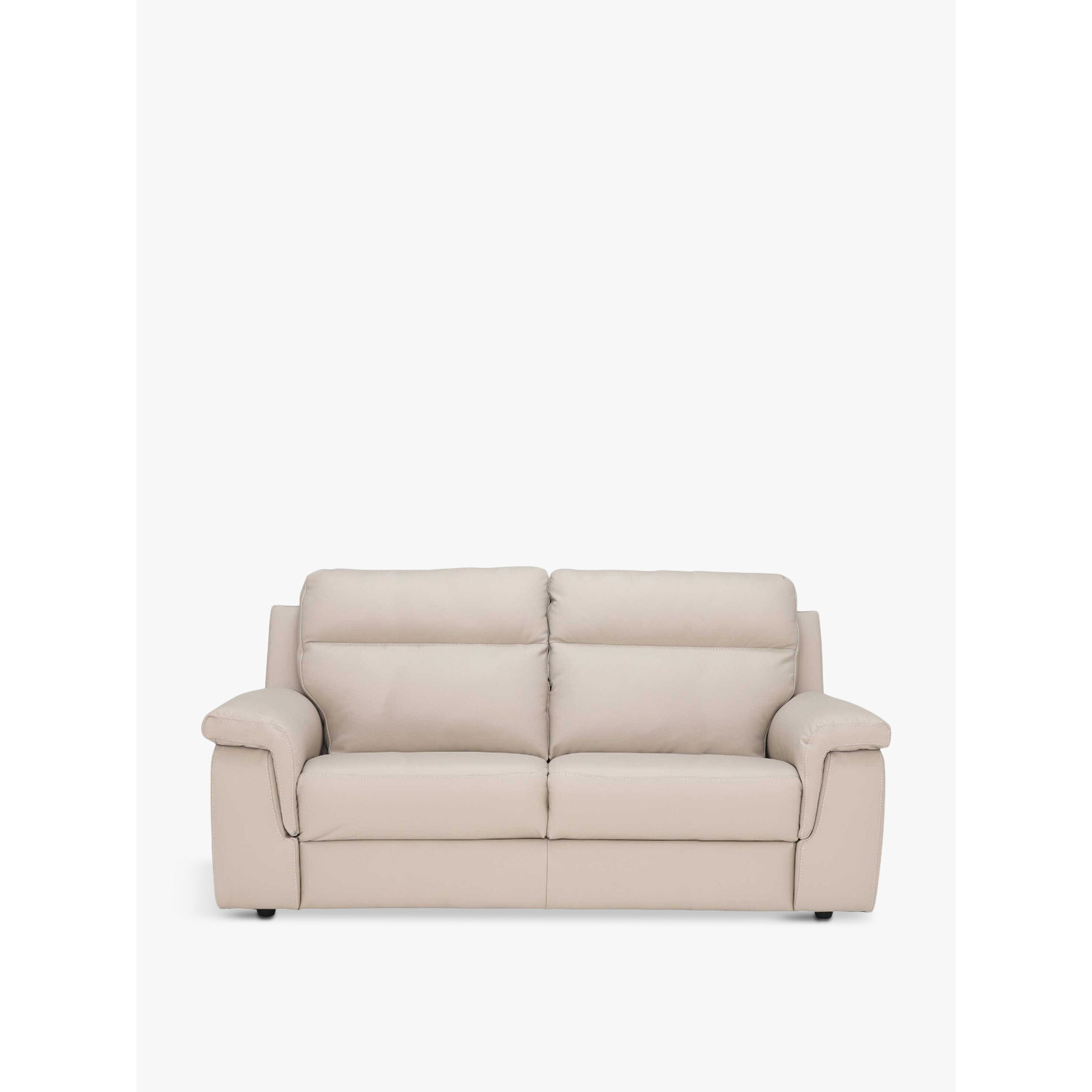 Barker and Stonehouse Fulton 3 Seater Leather Sofa White by Fenwick ...