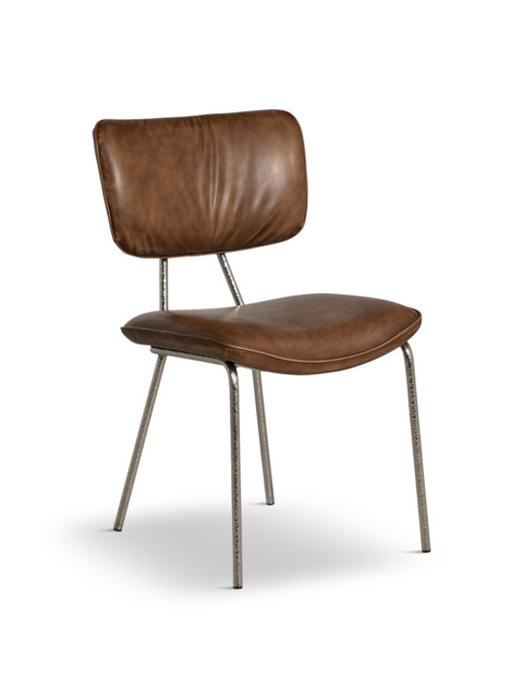 Barker and Stonehouse Tibor Brown Leather Dining Chair by Fenwick ...