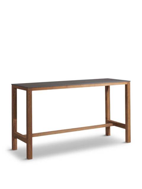 Barker and Stonehouse Grenada Reclaimed Teak Wood High Bar Table in ...