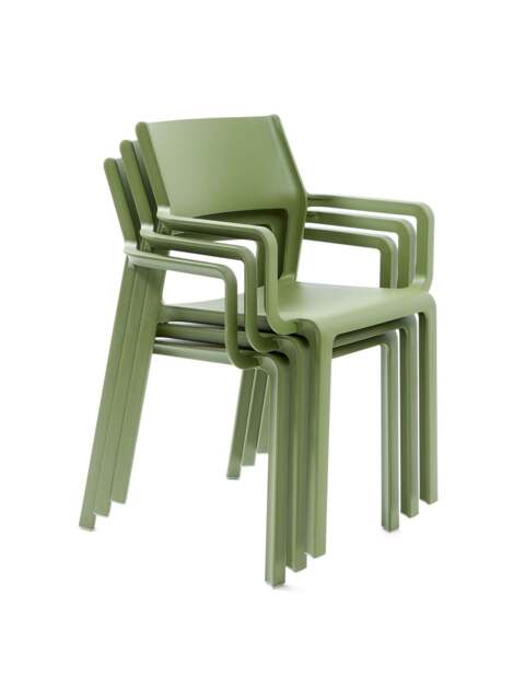 Nardi SPA Trill Armchair Agave (Pack Of 6) by Fenwick | ufurnish.com