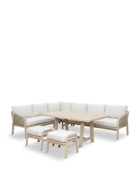 Kettler Cora Corner Lounge Sofa Set by Fenwick | ufurnish.com