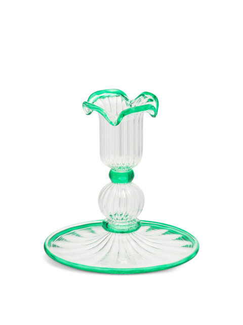 Anna + Nina Green Jane Candle Holder by Fenwick | ufurnish.com