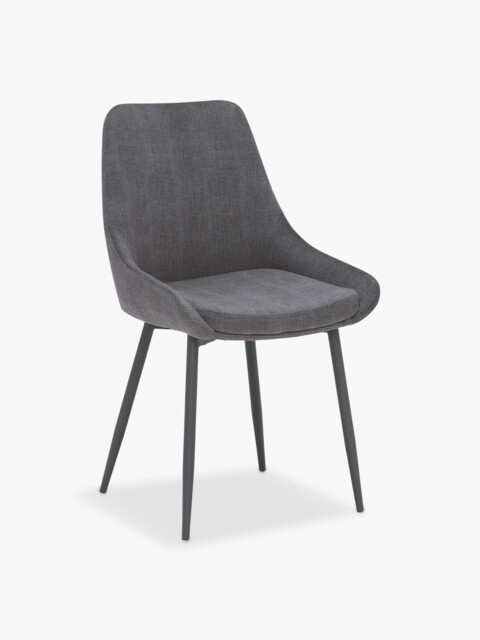 Barker and Stonehouse Emmett Dining Chair Grey by Fenwick | ufurnish.com