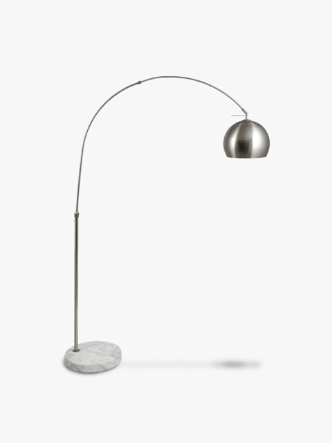 Pacific Feliciani Floor Lamp Silver by Fenwick | ufurnish.com
