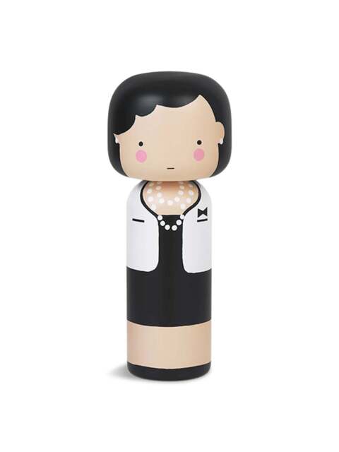 Lucie Kaas Coco Chanel Kokeshi Doll, Size 14.5 cm by Fenwick | ufurnish.com