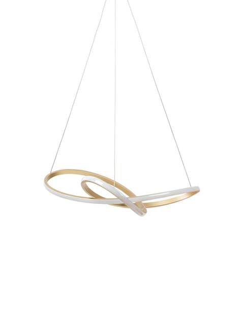 Heal's Ribbon Led Ceiling Pendant Xl in Gold by Fenwick | ufurnish.com
