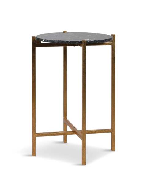 Barker and Stonehouse Marble Effect Side Table in Black by Fenwick ...