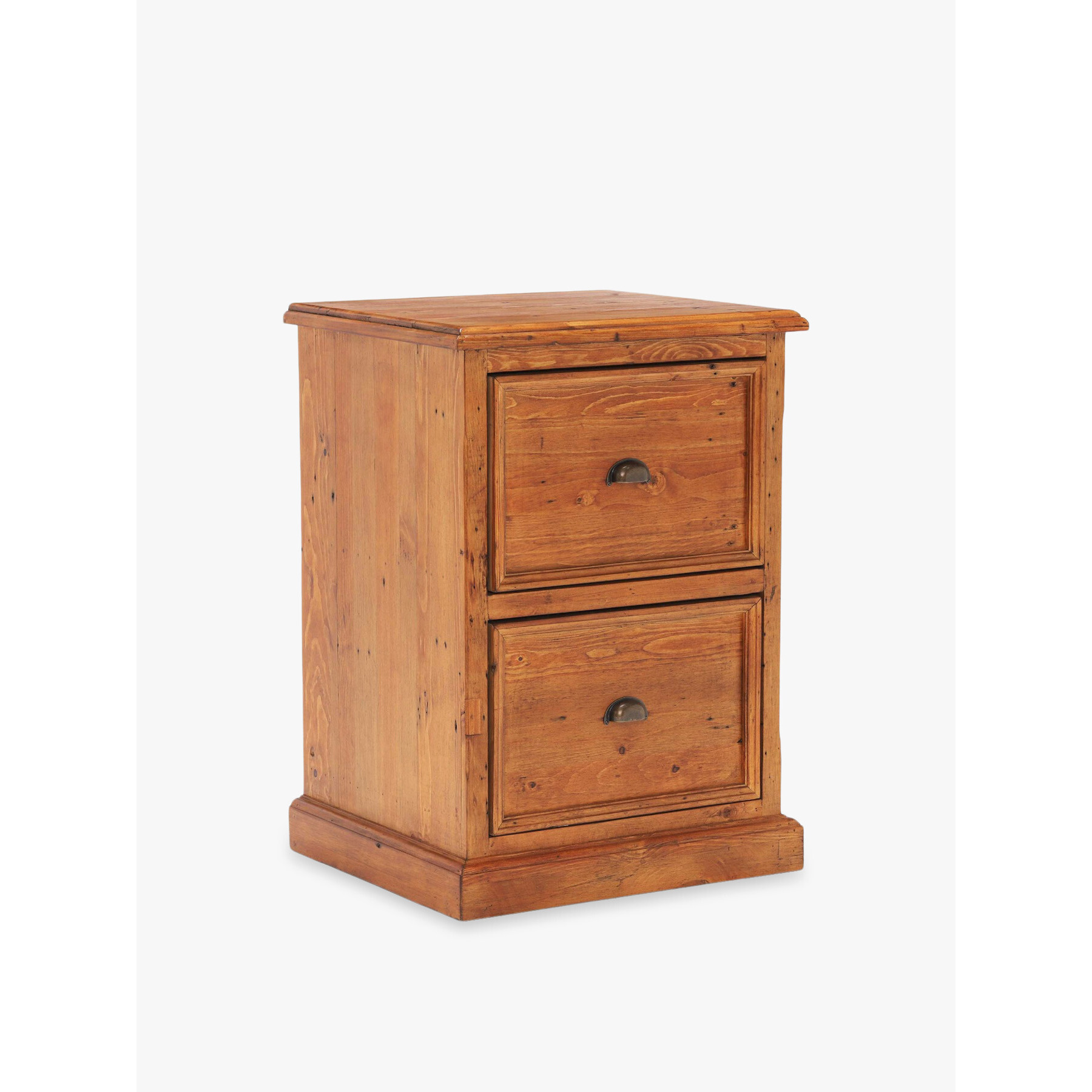 Barker and Stonehouse Villiers Reclaimed Wood 2 Drawer Filing Cabinet ...