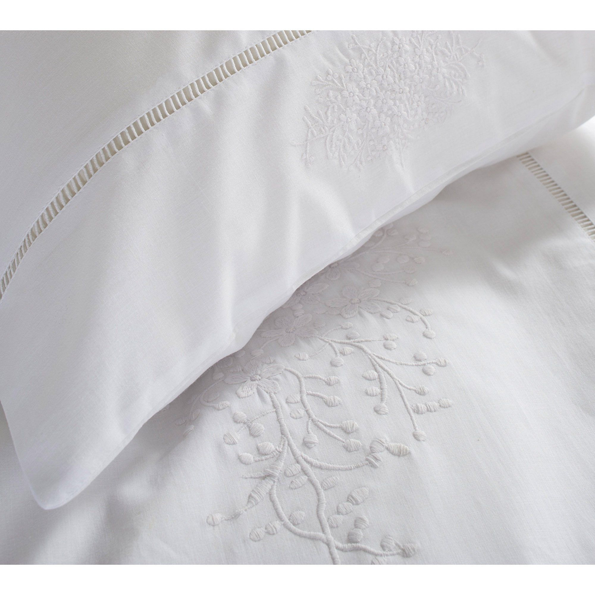 Four Season White Bed Linen Set (Superking Set) by French Bedroom ...