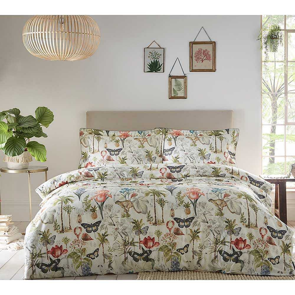 Botany Bed Linen by Sanderson (Double Set) by French Bedroom | ufurnish.com