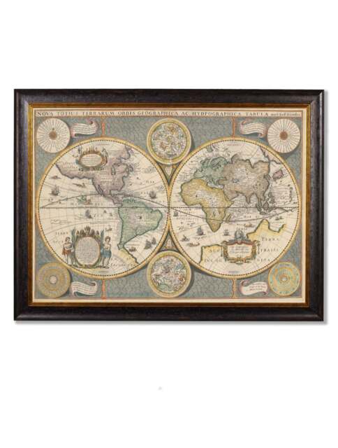 c.1642 Map of the World by Furniture Edit | ufurnish.com