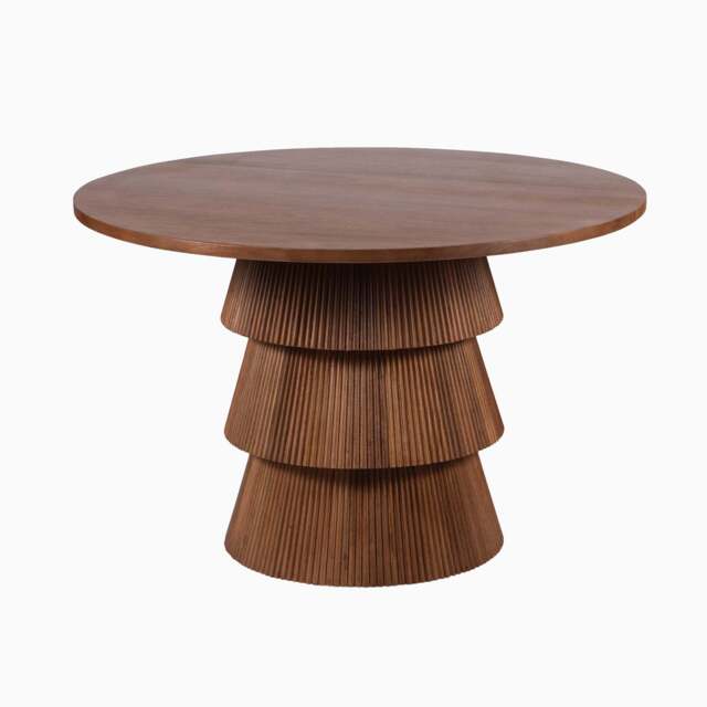 Henry Mango Wood Dining Table by Furniture Edit | ufurnish.com