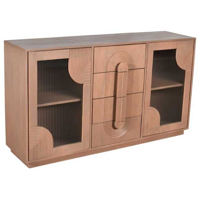 Indus Solid Wooden Extra Large Sideboard by Furniture Edit | ufurnish.com
