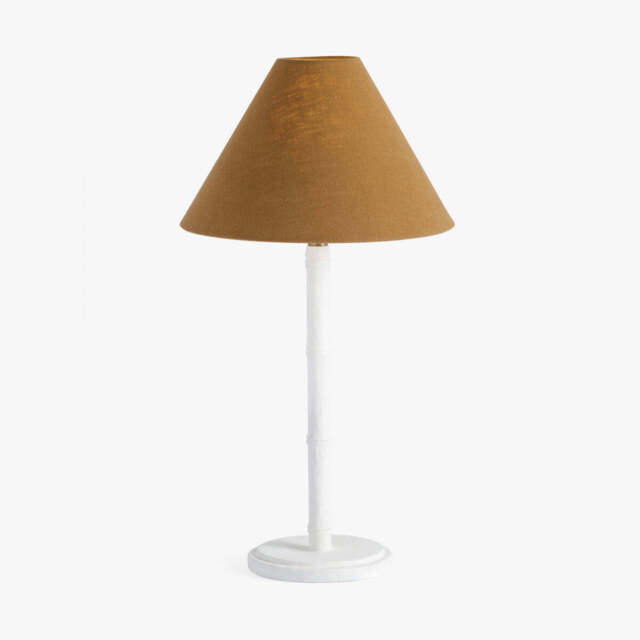 Stark Lamp Bamboo Gesso by Furniture Edit | ufurnish.com