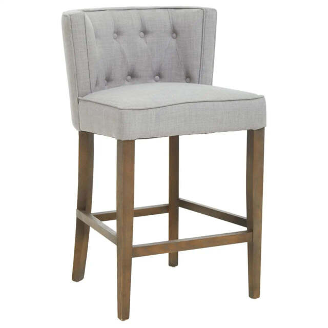 Parkside Grey Bar Chair by Furniture Edit | ufurnish.com