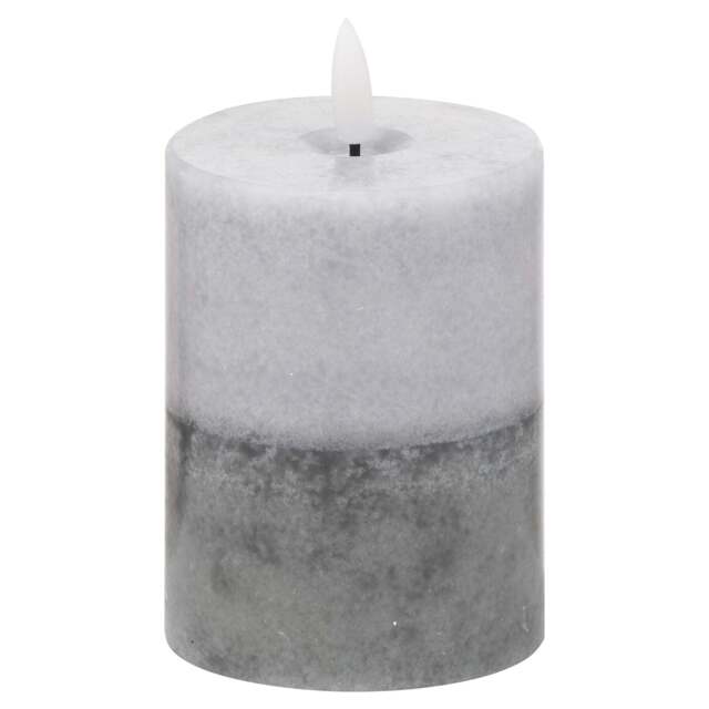 Luxe Collection Natural Glow 3x4 Stone LED Candle by Furniture Edit ...