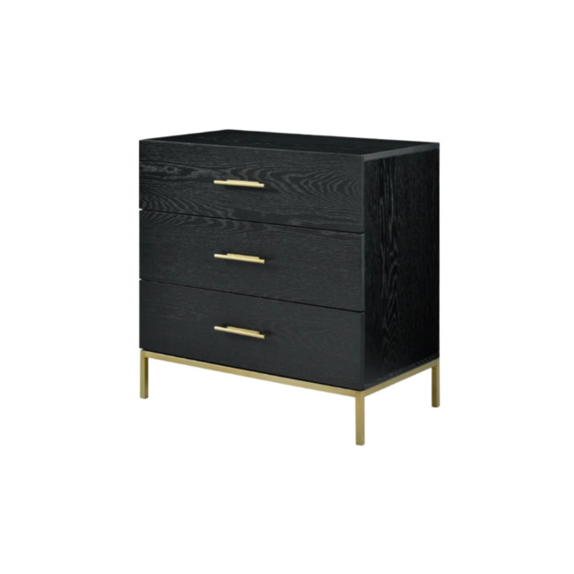 Tulip 3 Drawer Chest by Furniture Edit | ufurnish.com