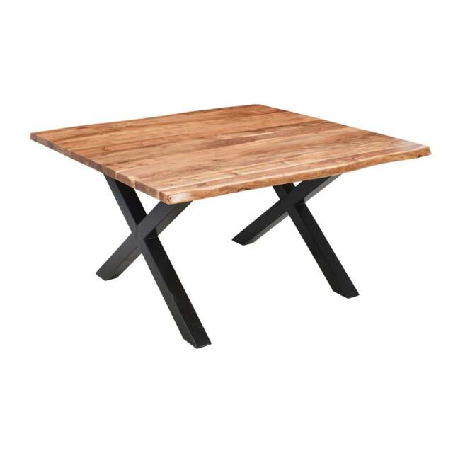 Live Edge Collection Large Square Dining Table by Furniture Edit ...