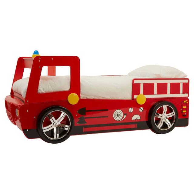 Kids Red Fire Engine Bed by Furniture Edit | ufurnish.com