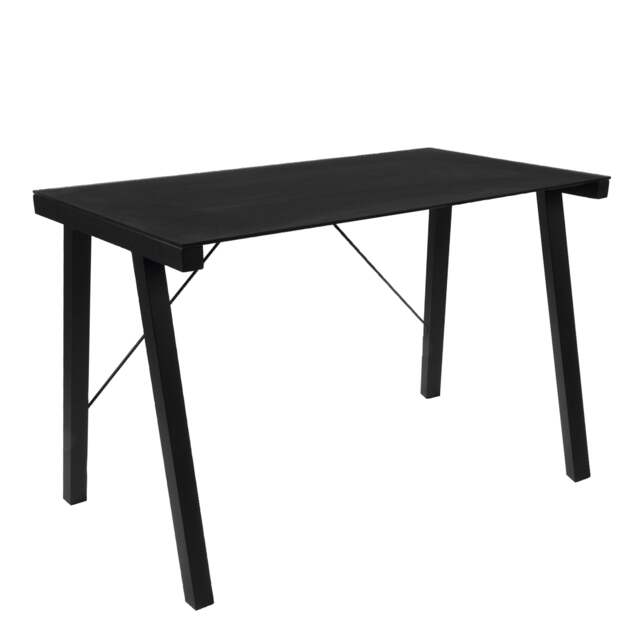 Typhoon Office Desk in Black by Furniture Edit | ufurnish.com