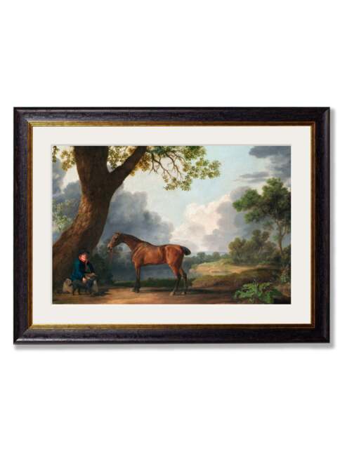 c.1763 George Stubb's Horse and Groom by Furniture Edit | ufurnish.com