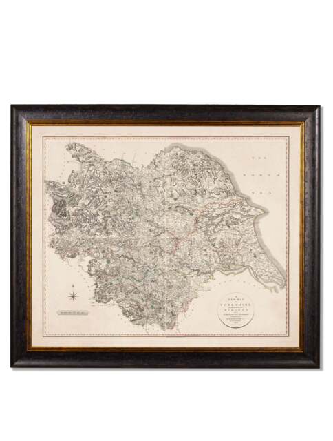 c.1806 County Maps of England - 84 x 70cm / Oxford / Yorkshire by ...