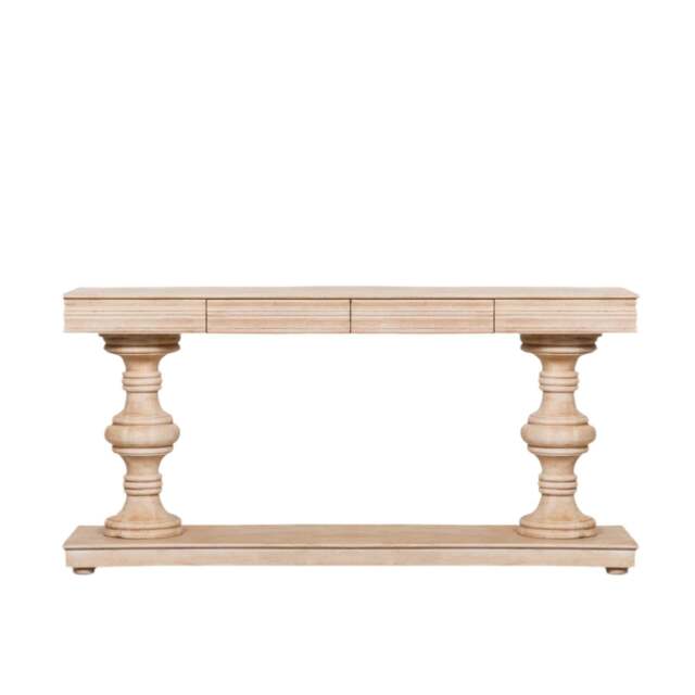 180cm Wooden Console Table with Drawers by Furniture Edit | ufurnish.com