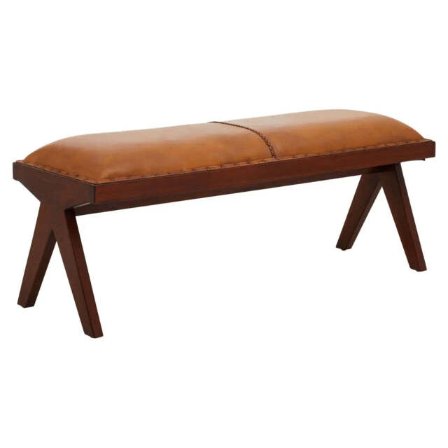 Inca Bench With Inverted Base by Furniture Edit | ufurnish.com