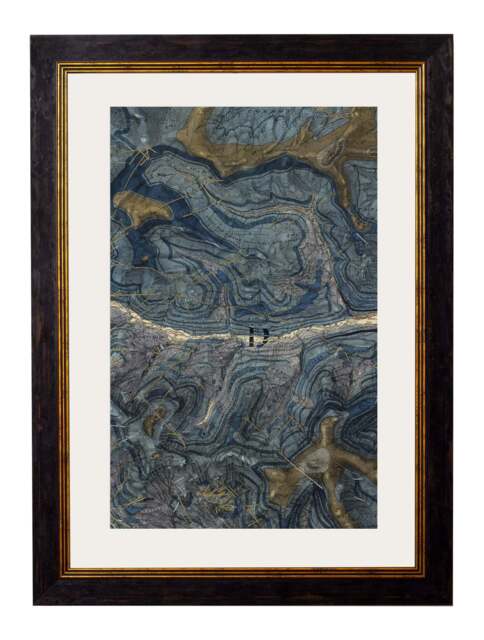C.1850 British Geology Maps - 70 x 95cm / Oxford Slim / Cumbria Right ...