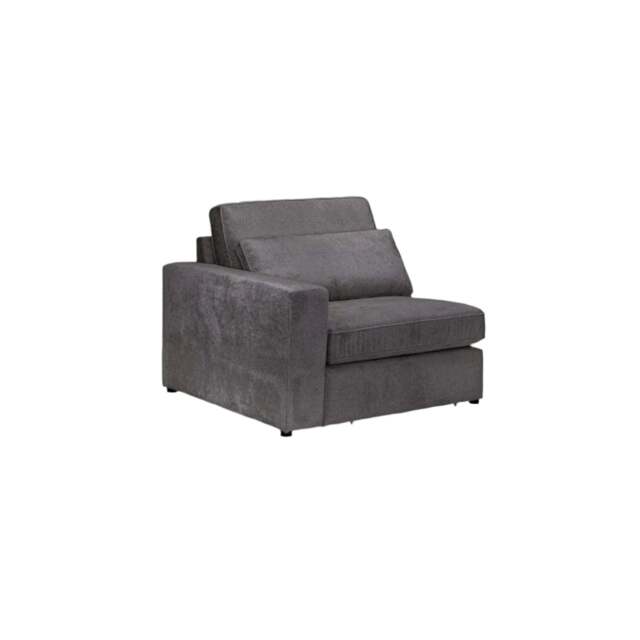 Kiana Modular Sofa Grey Left Hand Arm Piece by Furniture Edit ...