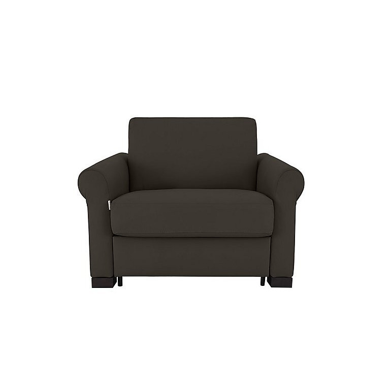 Nicoletti - Alcova Leather Chair Sofa Bed with Scroll Arms - Torello ...