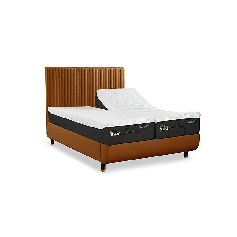 TEMPUR - Arc Ergo Smart Base Bed Frame with Vertical Headboard - Super ...