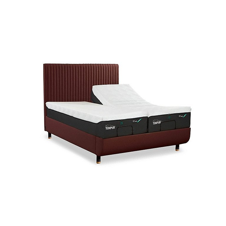 TEMPUR - Arc Ergo Smart Base Bed Frame with Vertical Headboard - Super ...