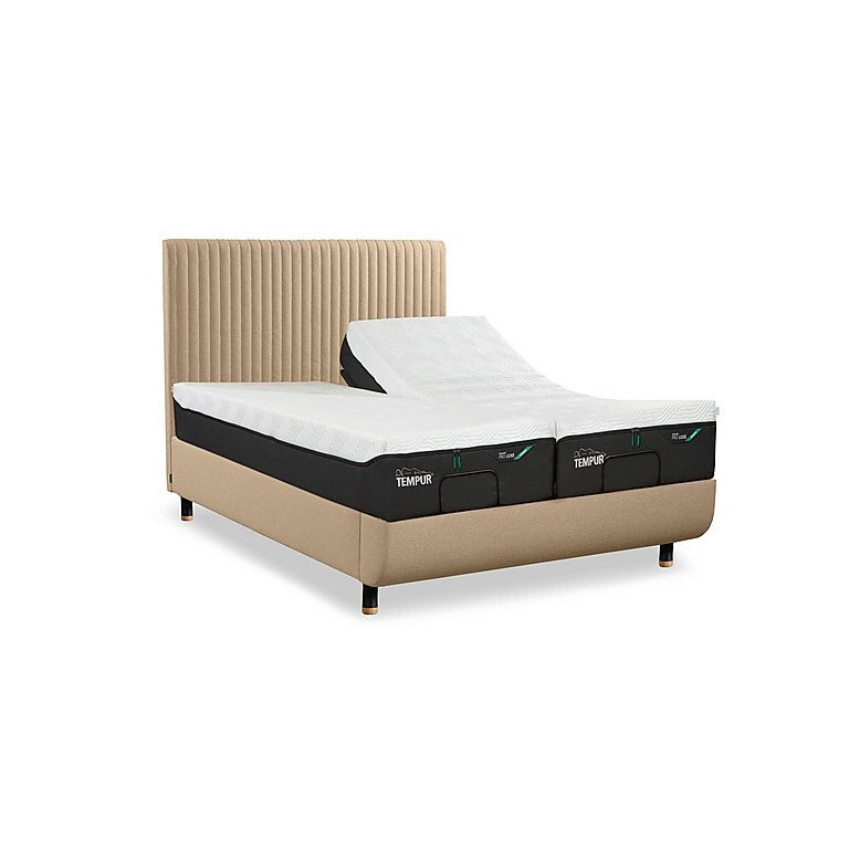 TEMPUR - Arc Ergo Smart Base Bed Frame with Vertical Headboard - Super ...
