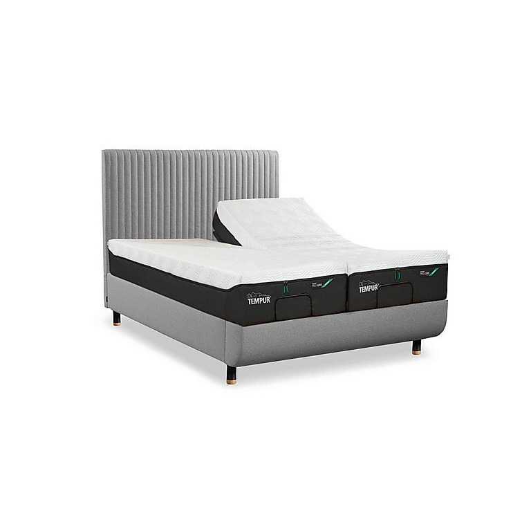 TEMPUR - Arc Ergo Smart Base Bed Frame with Vertical Headboard - Super ...