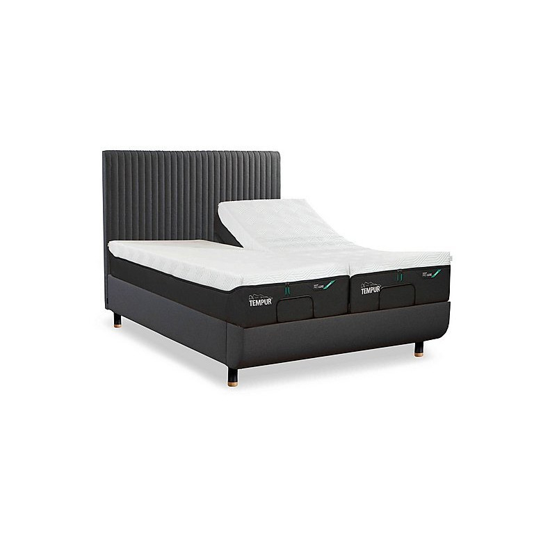 TEMPUR - Arc Ergo Smart Base Bed Frame with Vertical Headboard - Super ...