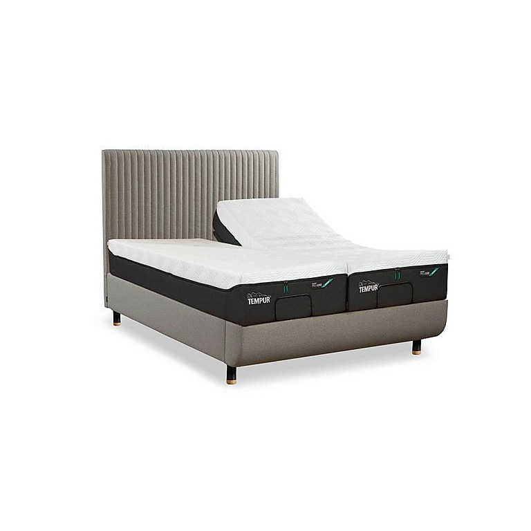 TEMPUR - Arc Ergo Smart Base Bed Frame with Vertical Headboard - Super ...