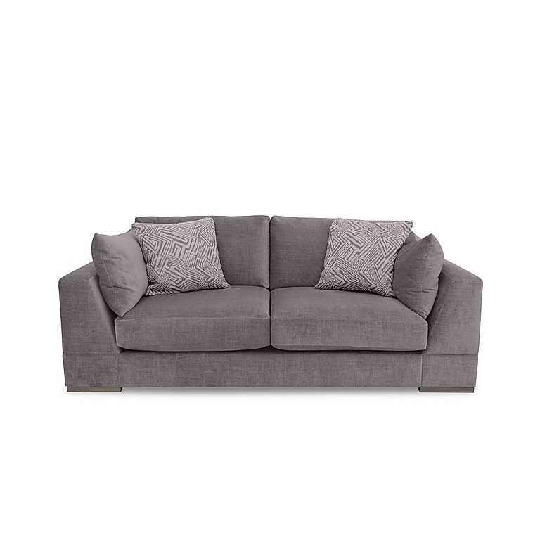 Billie 3 Seater Sofa - Shark by Furniture Village | ufurnish.com