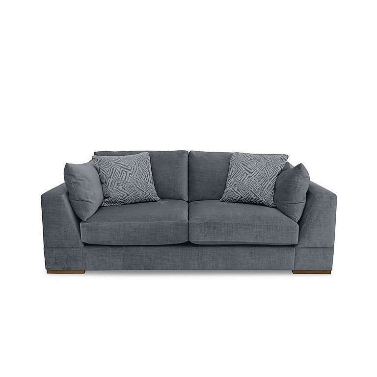 Billie 3 Seater Sofa with Walnut Feet - Atlantic by Furniture Village ...