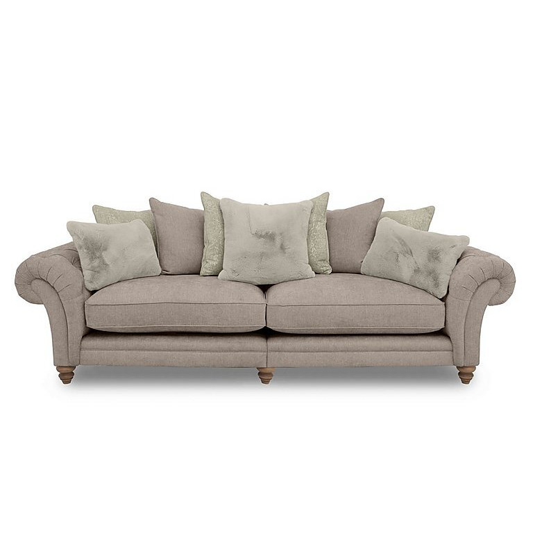Boutique Collection - Blenheim Grand Split Frame Scatter Back Sofa with ...