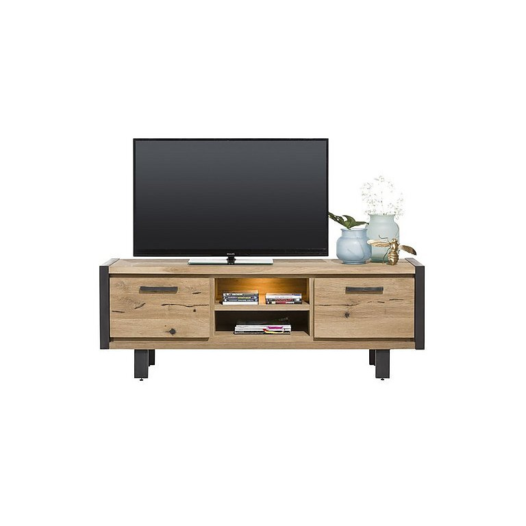 Habufa - Detroit 2 Cupboard 2 Shelf Low Sideboard by Furniture Village ...