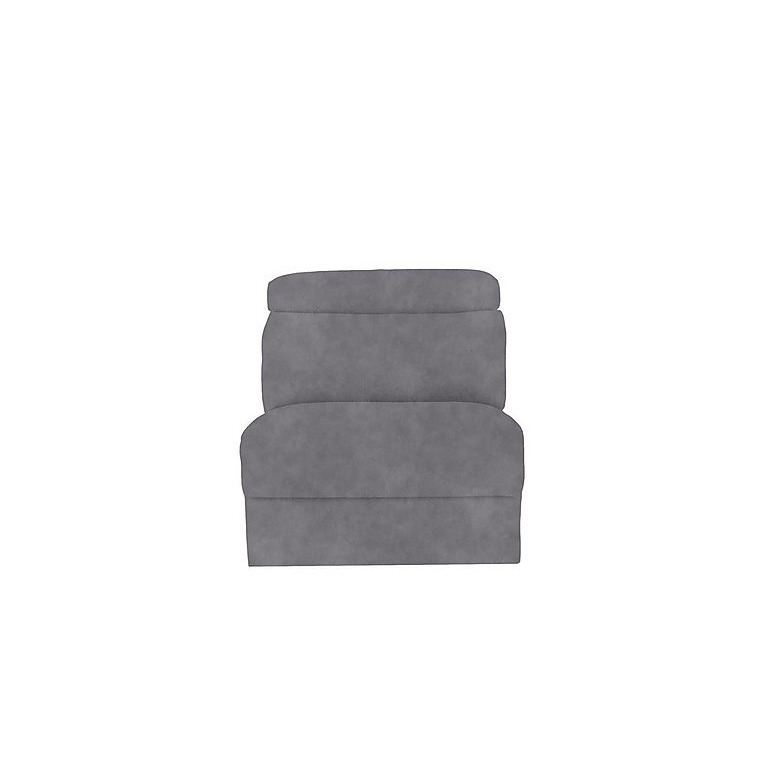 Nicoletti - Davide Fabric Armless Unit with Power Recliner - Selma Topo ...