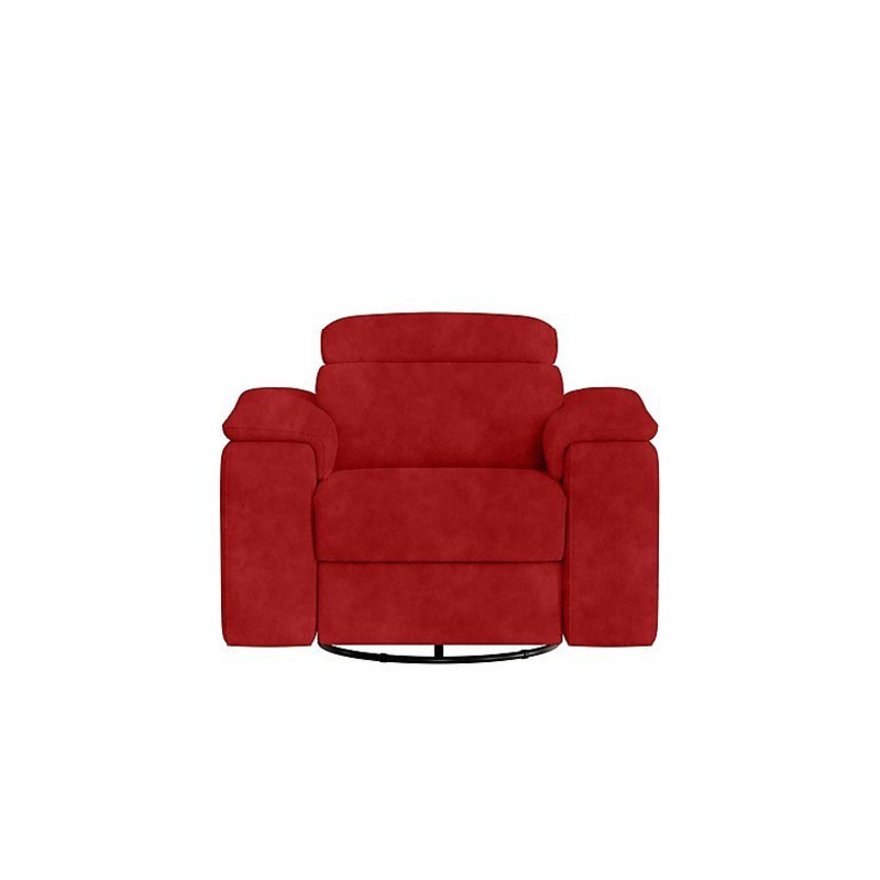 Nicoletti - Davide Fabric Swivel Rocker Power Recliner Chair - Selma ...