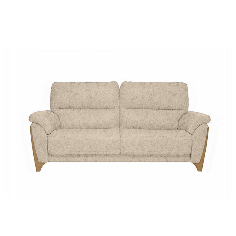Ercol - Enna Large Fabric Sofa - Beige by Furniture Village | ufurnish.com