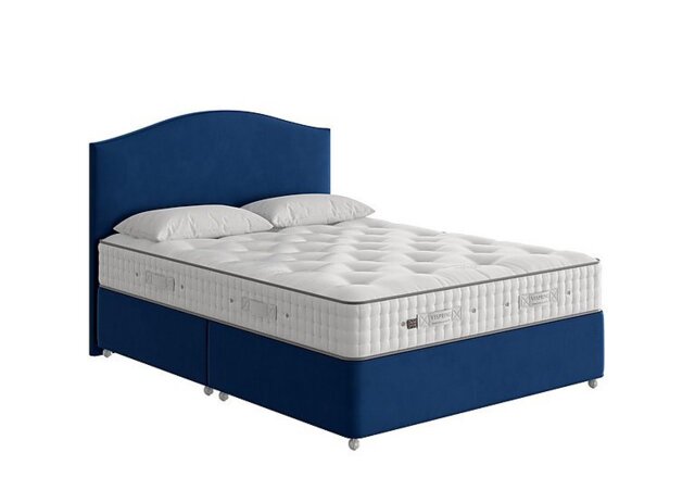 Vispring - Shetland Medium Divan Set with 4 Drawers - Double - Plush ...