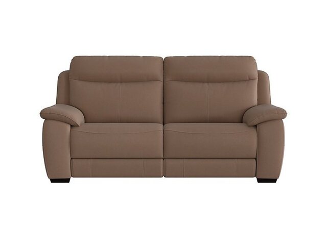Starlight Express 3 Seater Fabric Power Recliner Sofa - Tobacco by ...
